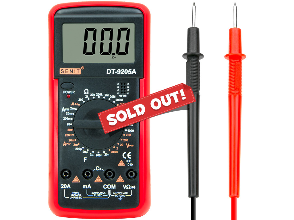 Digital Resistance Ammeter Capacitance Voltage Voltmeter ...