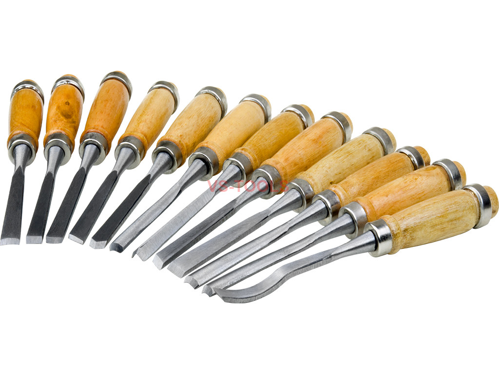 Sculpt Pro Wood Chisels With Sharpening Files 12 Piece Wood Chisel ...